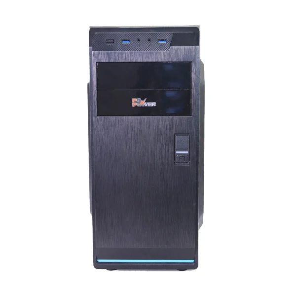 PC Power 180G Mid Tower Black ATX Desktop Case with Standard PSU ...