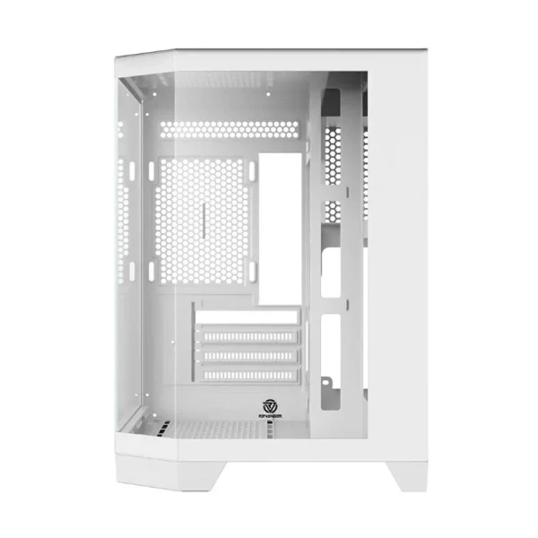 Revenger Air Box Mini Mid Tower White Micro-ATX Gaming Desktop Casing ...